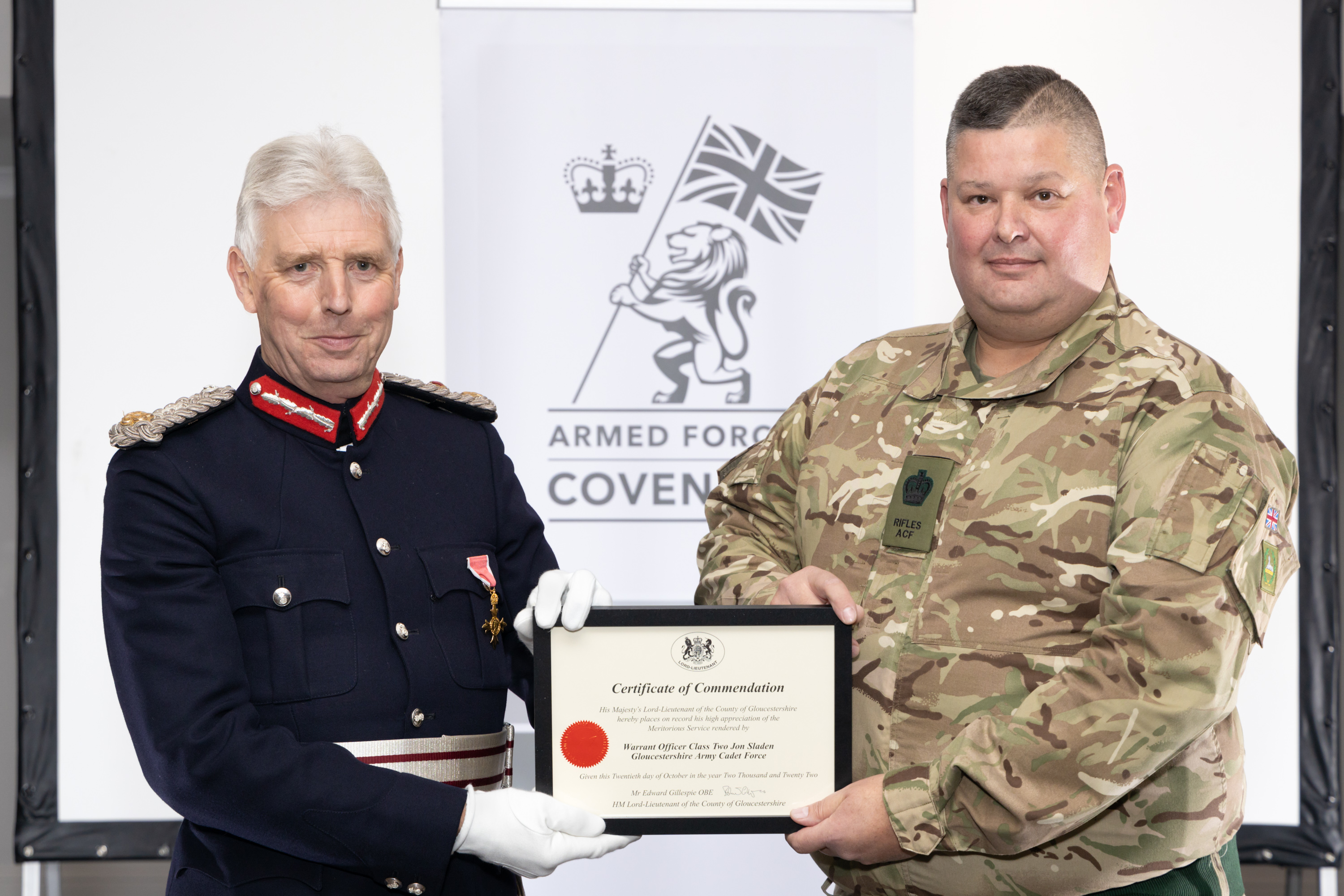 Lord Lieutenant’s Awards 2022 – Gloucestershire