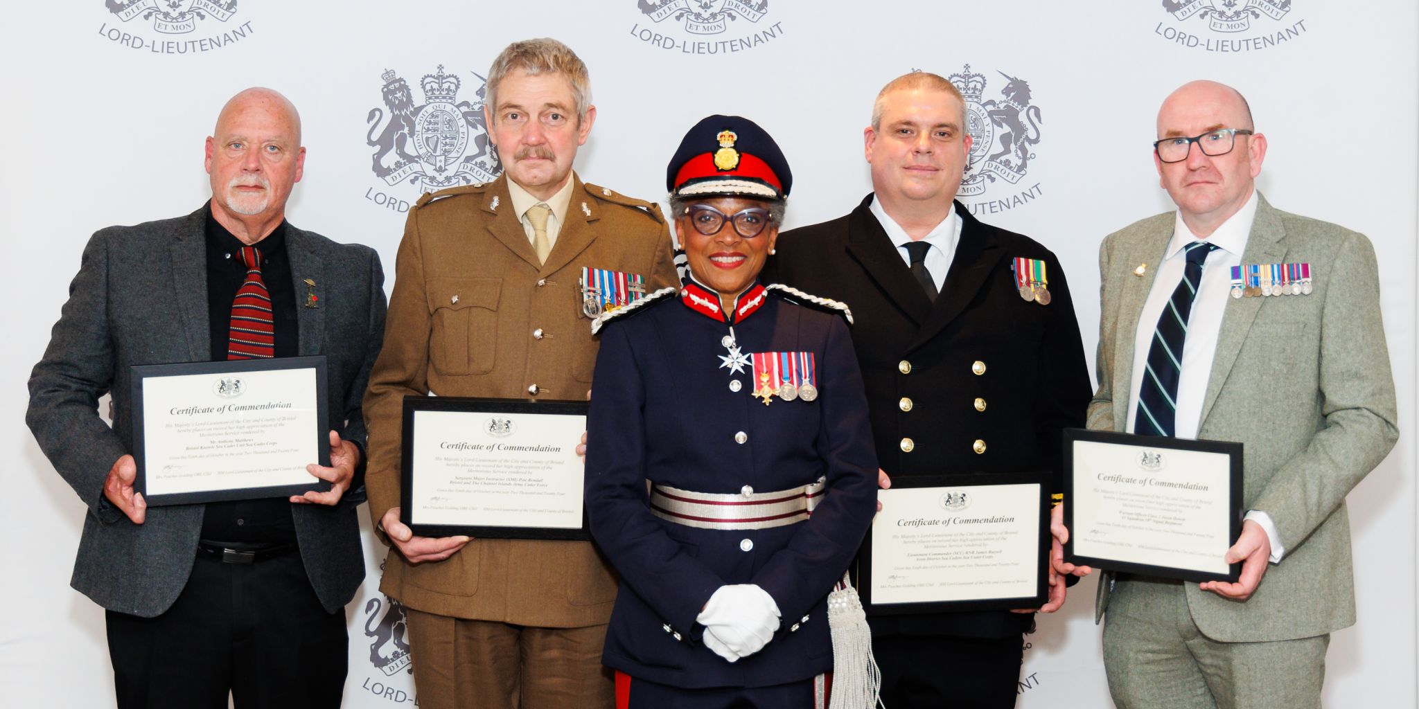 Outstanding Volunteers Honored at HMS Flying Fox